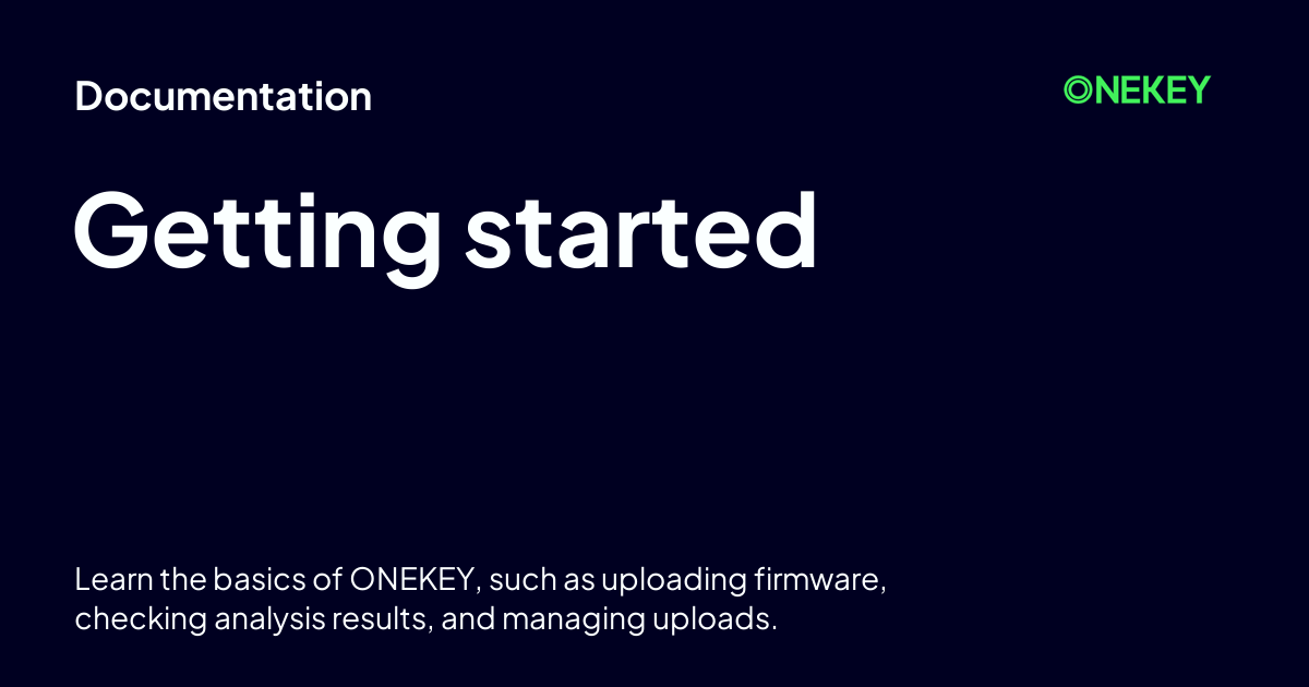 Getting Started Documentation 8069