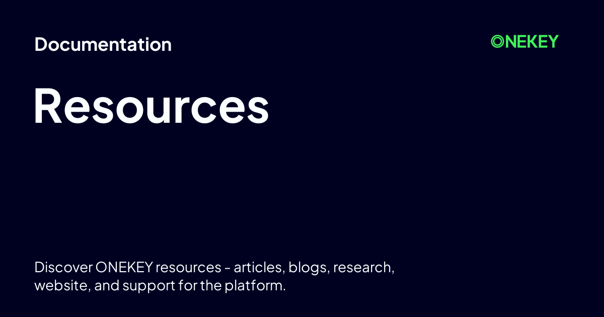 Resources - Documentation